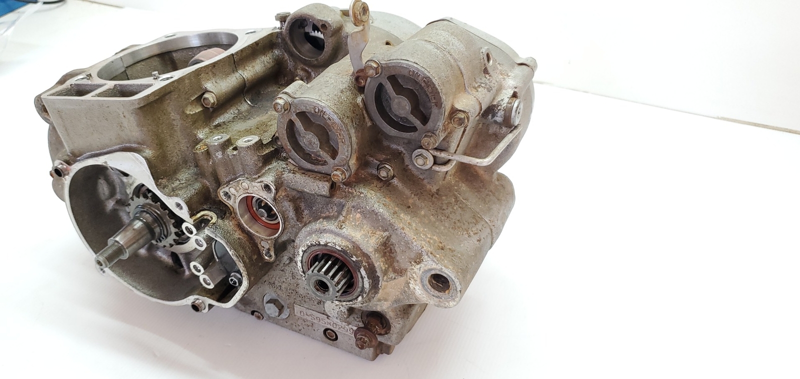 Bottom End Crank Case Clutch Gearbox Cover KTM 400EXC 2000 400 EXC 00 ...