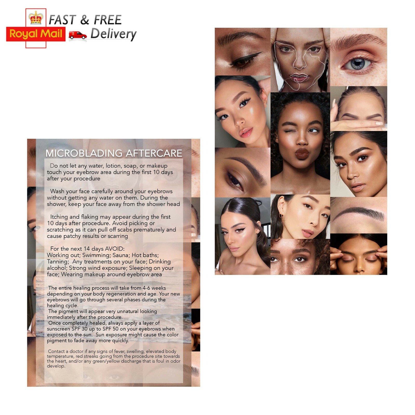 Makeup Aftercare Leaflet | Saubhaya Makeup