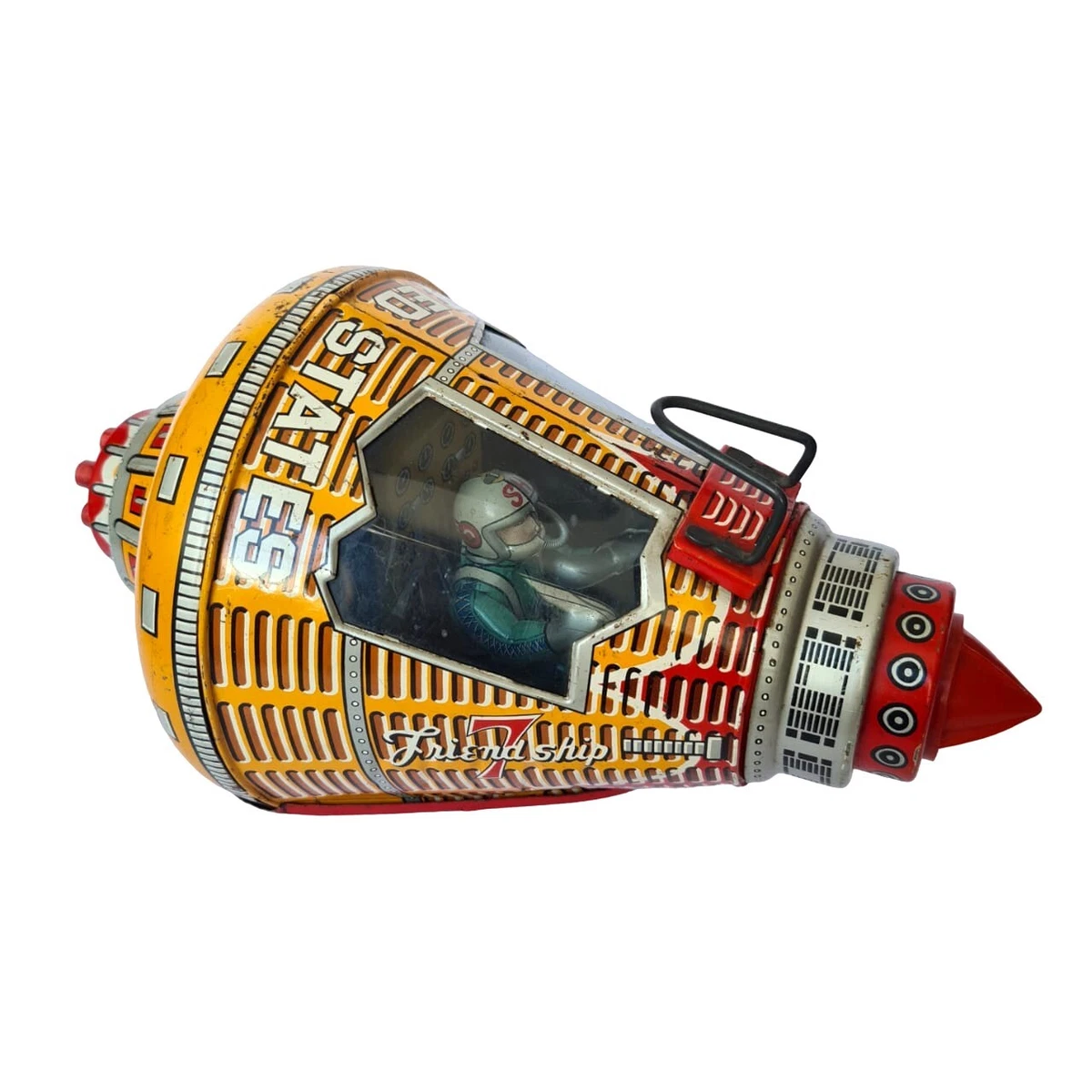 Map Friendship 7 Spacecraft