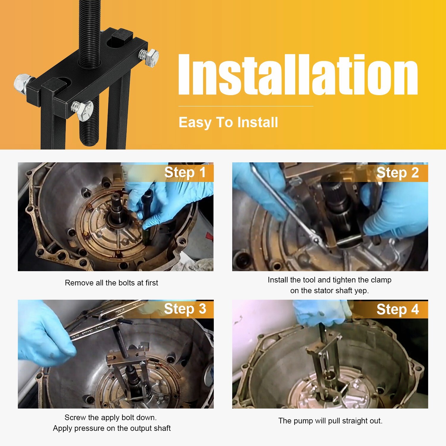 Transmission Pump Puller Remover Tool for THM200-4R 350 400 4l60e ...