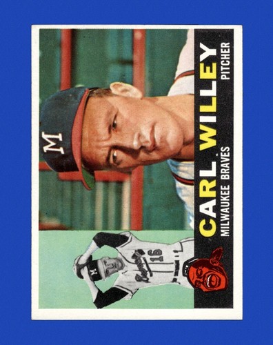 1960 Topps Set-Break #107 Carlton Willey NR-MINT *GMCARDS* | eBay