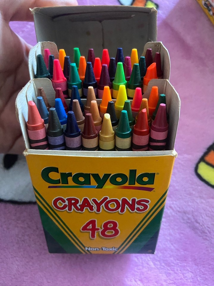 Vintage 1997 Crayola Ultimate Crayon Collection Sealed Rare ...