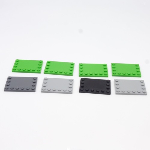 LEG0432 Lego 8X 6180 Tile Modified 4x6 with Studs on Top | eBay