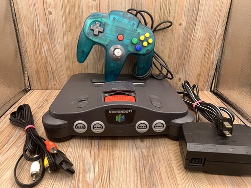 Nintendo 64 N64 System - Console W/ Red Expansion Pak Pack Controller ...