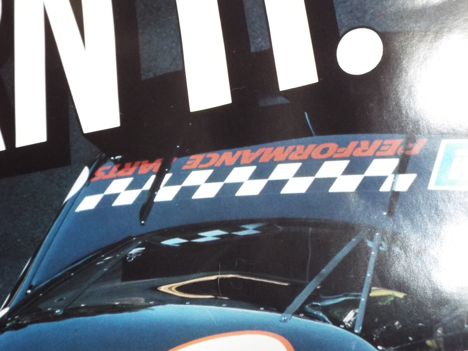 Vintage Dale Earnhardt Earn It NASCAR Poster 22"X28" Poster NOS NEW ...