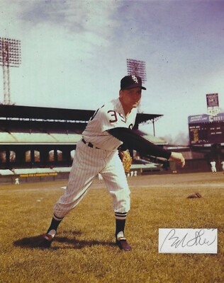 Bob Shaw Autographed Signed 8x10 Photo - MLB White Sox Giants - RARE ...