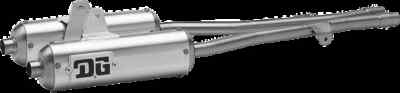 DG Type II Oval Exhaust Muffler Silencer Only Rebuildable Banshee 350 ...