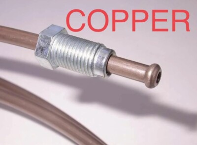 MGTF Custom Rear Brake Pipe Line Replacement Kit - WITH ABS MG TF | eBay UK