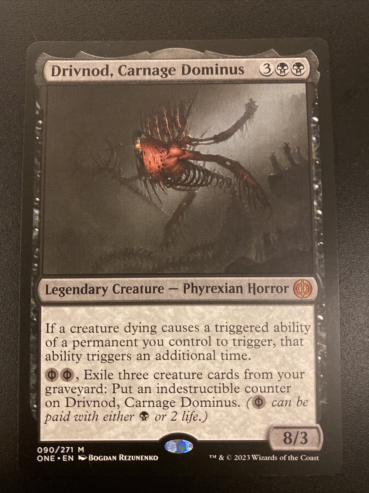 Drivnod, Carnage Dominus MTG Phyrexia: All Will Be One #090 Mythic NM ...
