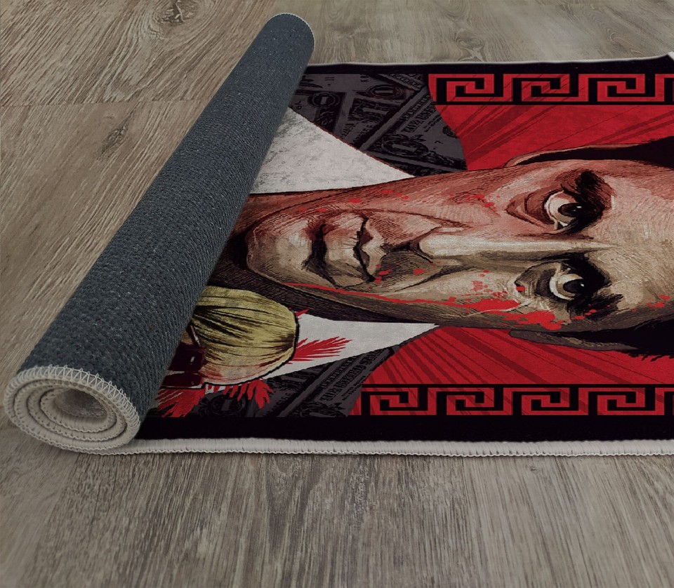 Scarface The World is Yours, Scarface Rug, 358 Tony Montana Rug ...