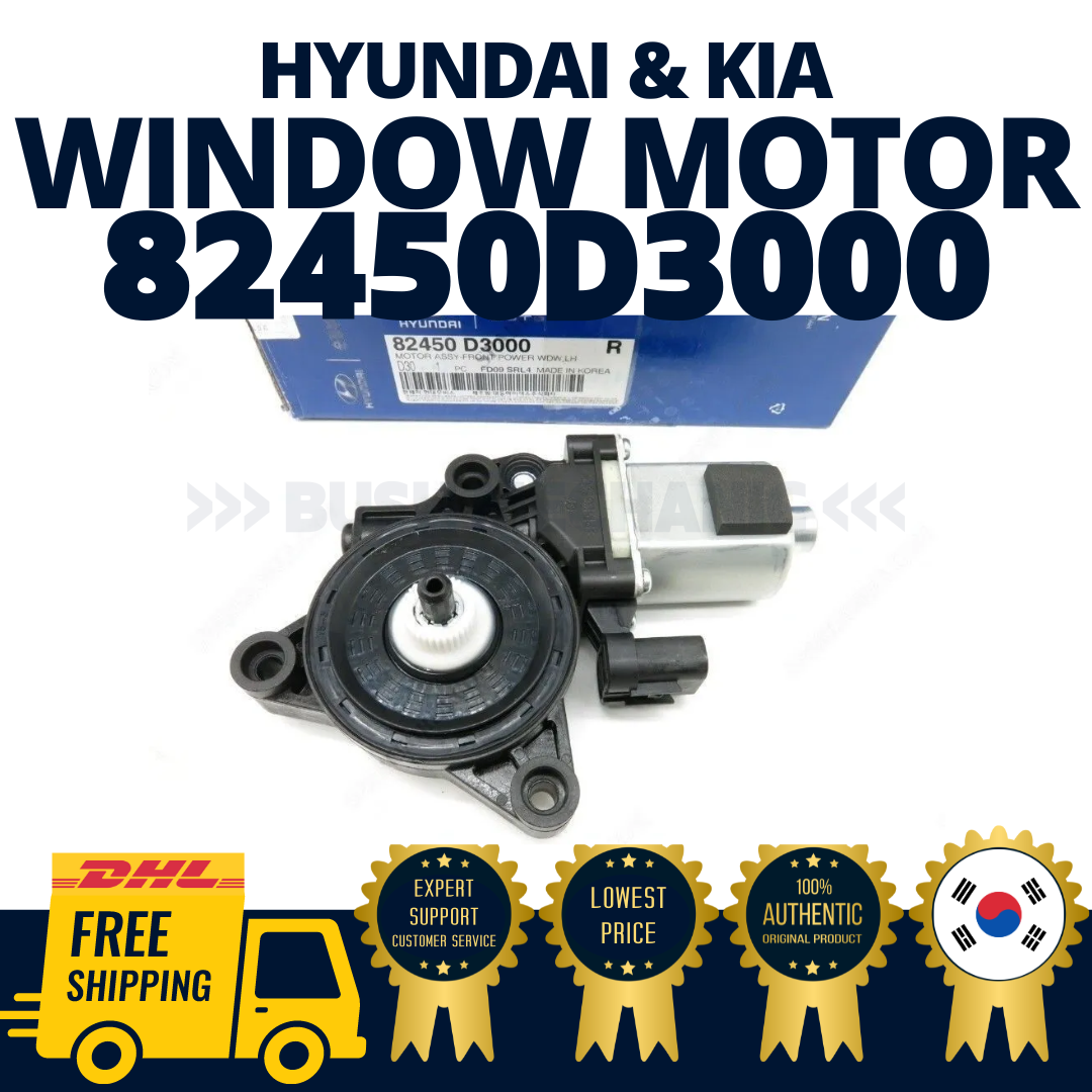 GENUINE OEM Hyundai Kia Power Window Motor Assy Front LH Tucson ...