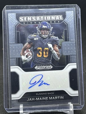 Jah-Maine Martin 2022 Panini Prizm Draft Picks Sensational Signatures ...