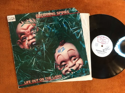 GLEAMING SPIRES Posh Boy Sparks LP Life Out On The Lawn 1982 ep ...