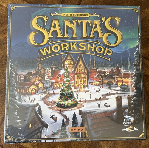Santa's Workshop Board Game - First Christmas Printing - Elf Creek ...