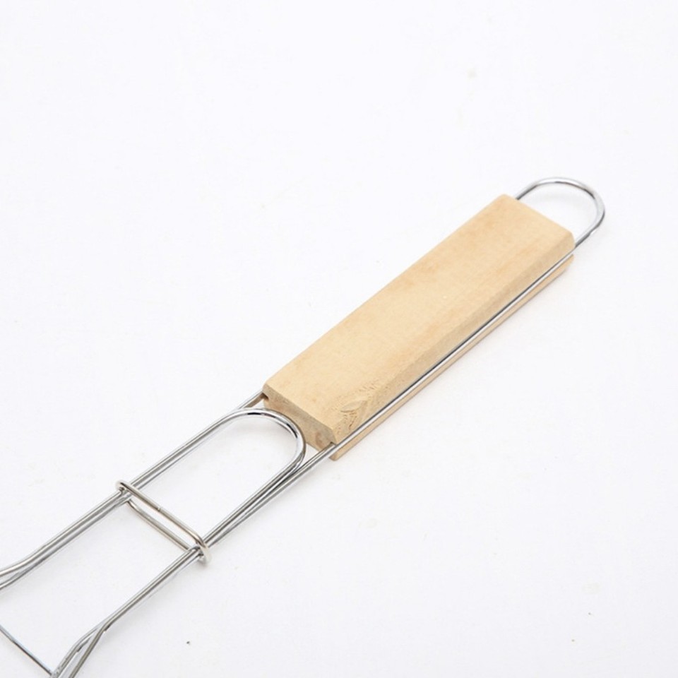 Fish Grill Tongs, Ergonomic, Flat Handle, Simple Grill Tongs, Portable ...