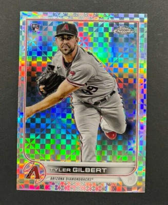 2022 Topps Chrome - Tyler Gilbert #65 Arizona Diamondbacks - ROOKIE ...