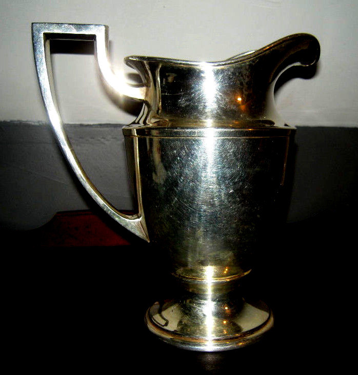 Sheffield Nickle Silver Polished Apollo Pitcher 10" Tall | eBay