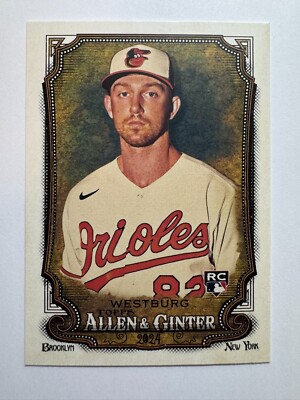 2024 Topps Allen & Ginter #33 Jordan Westburg (RC) Baltimore Orioles | eBay