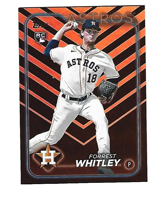 2024 Topps Update Series US61 Forrest Whitley Houston Astros RC ...