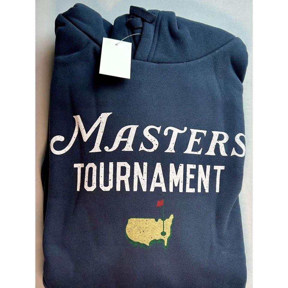 2025 Masters Tournament Navy Blue Hoodie Sweatshirt Golf Pullover | eBay