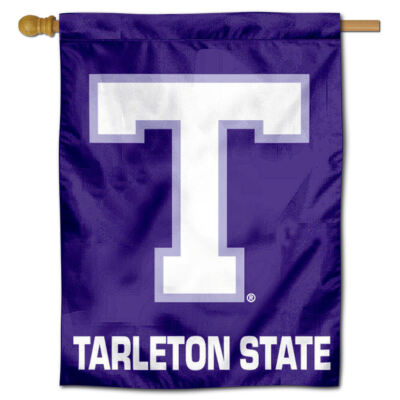Tarleton State Texans University College House Flag | eBay