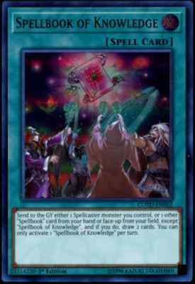 Yugioh Spellbook of Knowledge Ultra Rare 1st Edition COTD-EN062 NM-MT ...