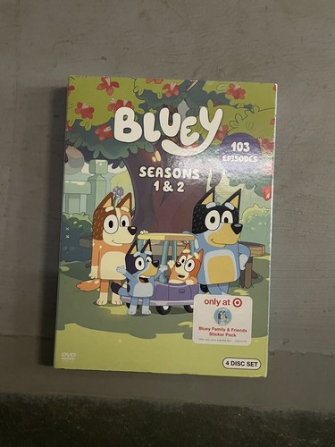 Bluey Seasons 1 & 2 (DVD, 2022, 1-Disc) for sale online | eBay