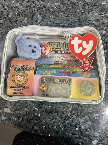 Ty Beanie Babies Platinum Edition Club Kit | eBay