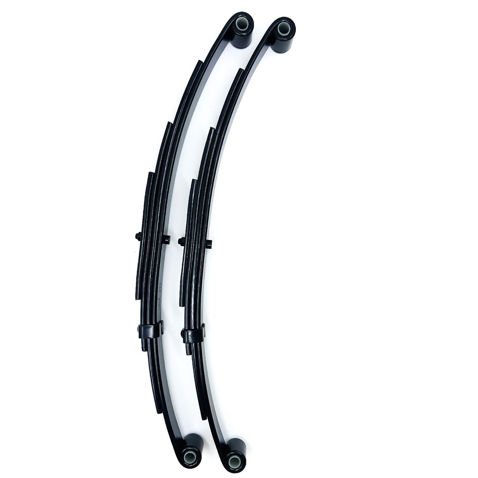 3500lbs Single Trailer Axle Suspension Set Leaf Springs + Hanger Set | eBay