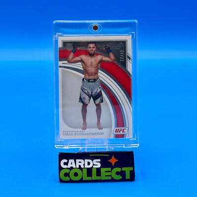 2022 PANINI IMMACULATE UFC #91 Umar Nurmagomedov 17/49 ROOKIE RC RARE ...