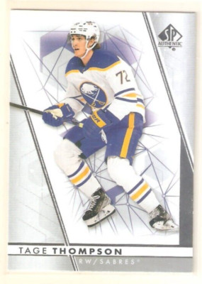 Tage Thompson 2022-23 SP Authentic Base Card #72 Sabres | eBay