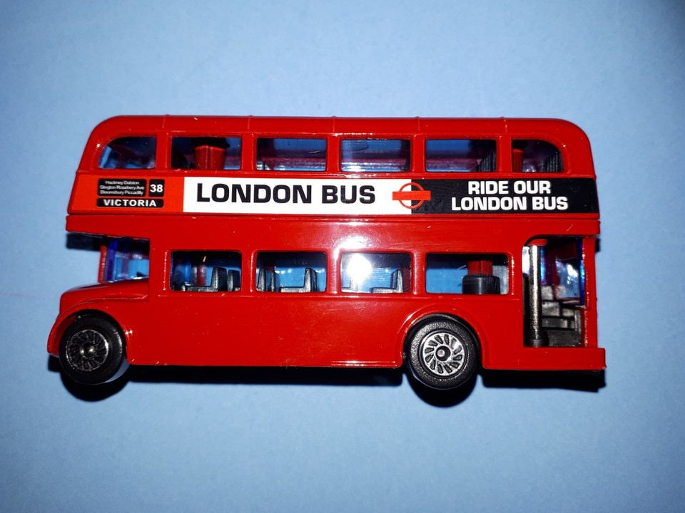MANGLEY SCENICS LONDON BUS die cast model NEW BOXED approx 1/100th ...