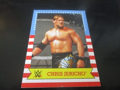 CHRIS JERICHO (WWE) 2017 topps SUMMER SLAM ALL-STARS CARD #12 mint | eBay