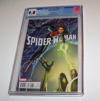 Spider-Woman #6 - Marvel 2016 Modern Age Campbell Variant Issue - CGC ...