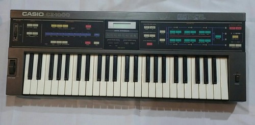 UNTESTED FOR YEARS Casio CZ-1000 Synth Keyboard Synthesizer READ ...