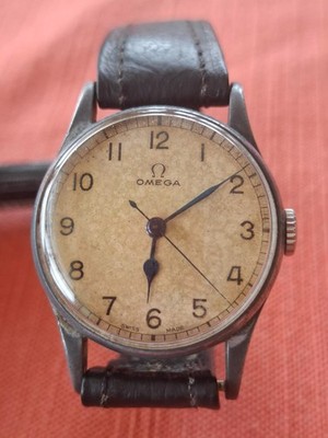 Omega watch mens military 2292 circa 1940 | eBay UK
