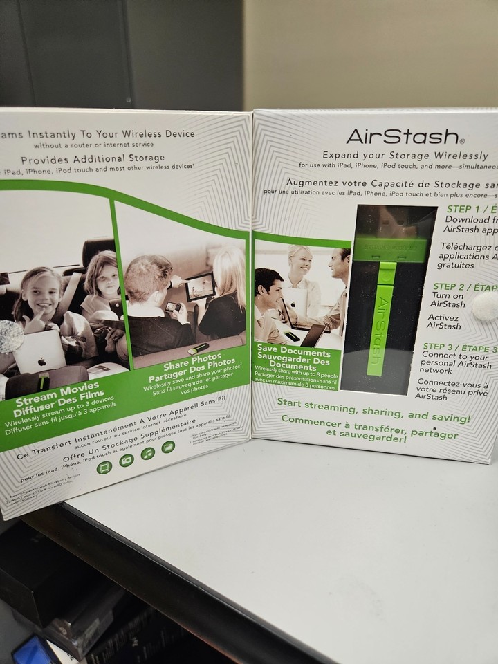 Maxell AirStash Wi-Fi SD 8gb Card Reader - New In Box | eBay