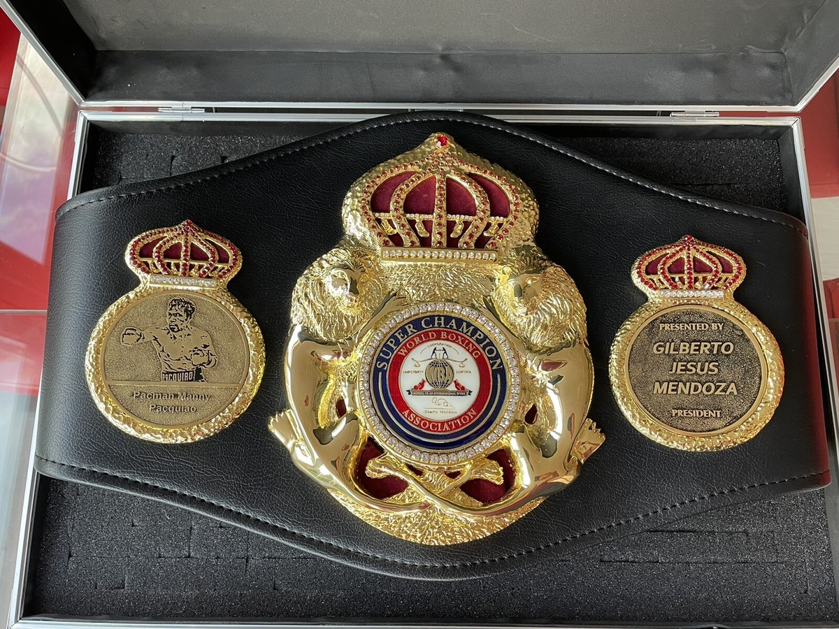 Manny Pacquiao Belts