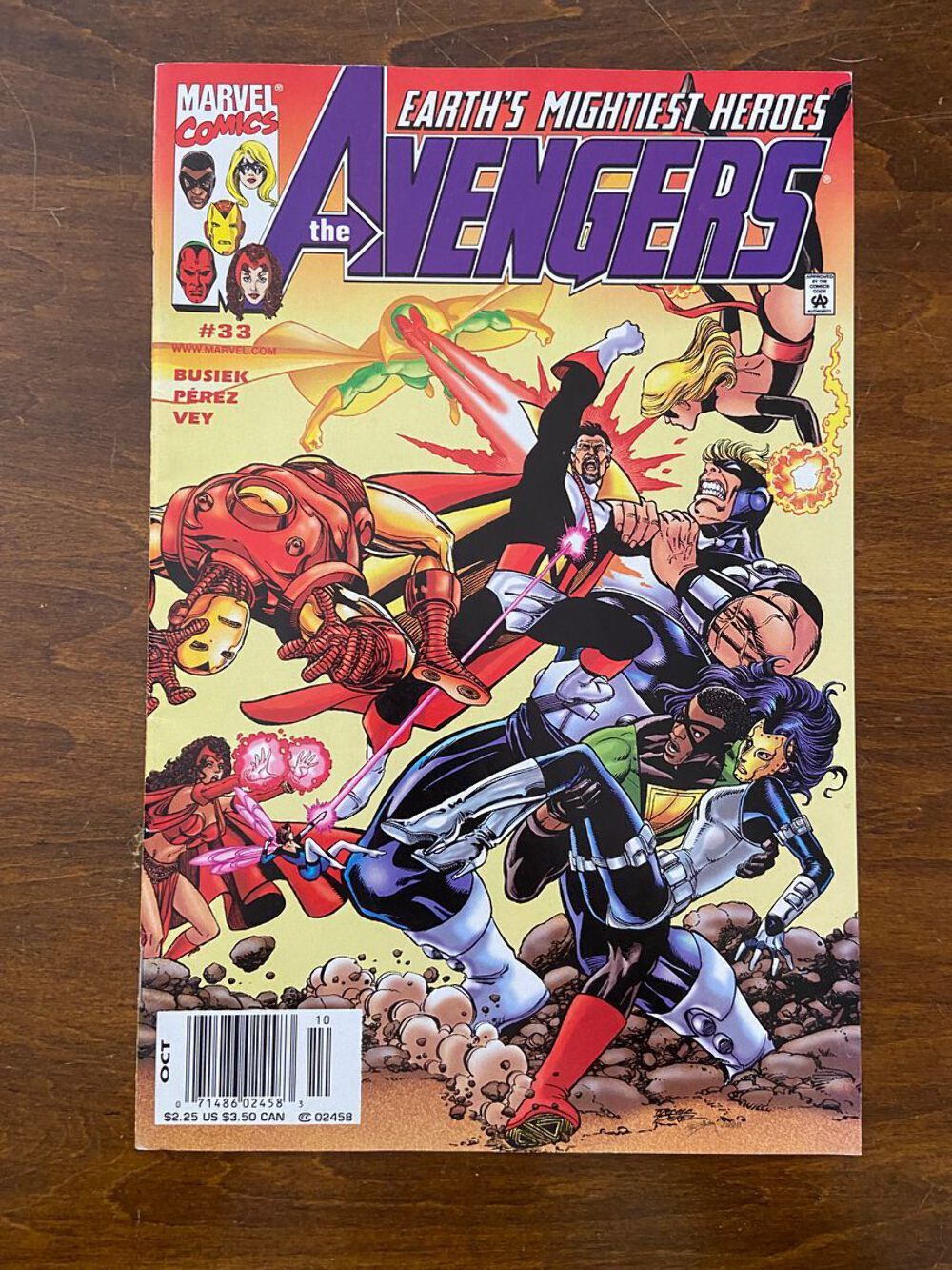 AVENGERS #33 (Marvel, 1998) VF Busiek/Perez | eBay