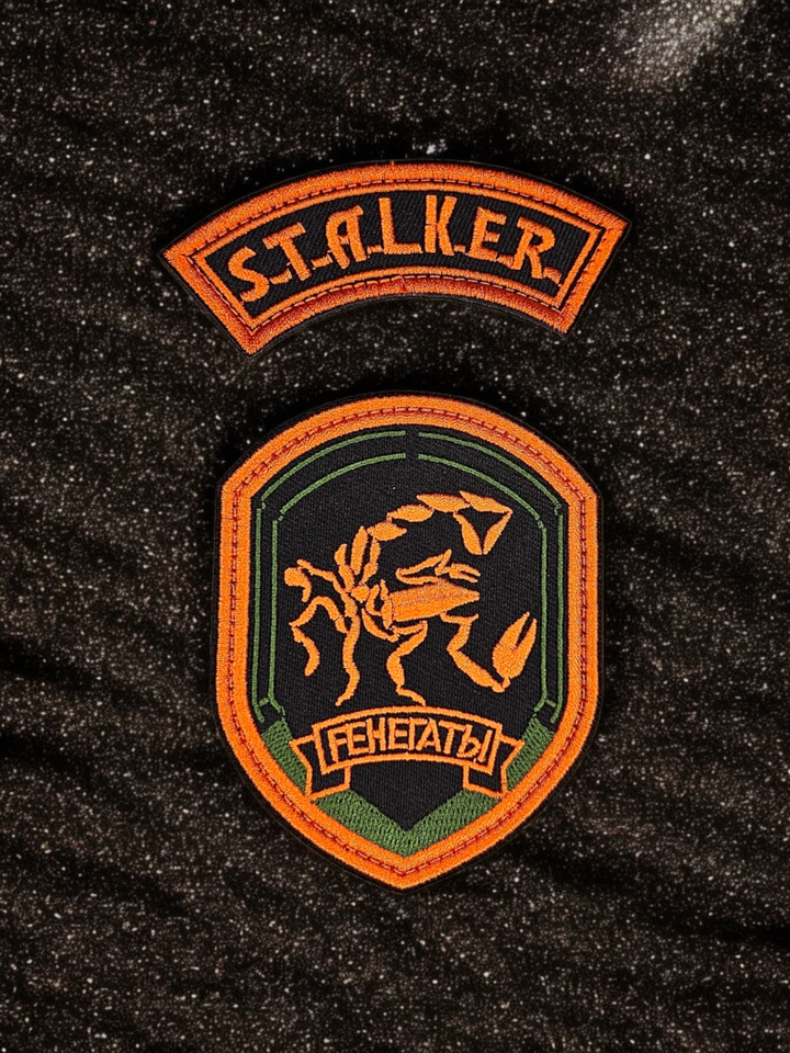 STALKER Factions iron on patches (Bandits, Ecologists, Freedom, Loners ...