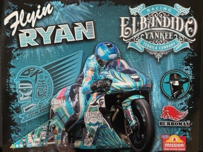 VRHTF NHRA VTG FLYIN RYAN OEHLER PRO STOCK BIKE EL BANDIDO RACING HAND ...