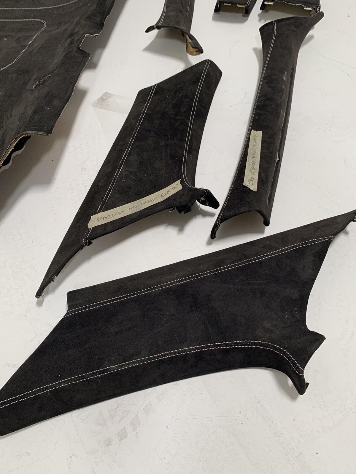 BMW E46 Custom Suede Roof Liner And Pillars | eBay