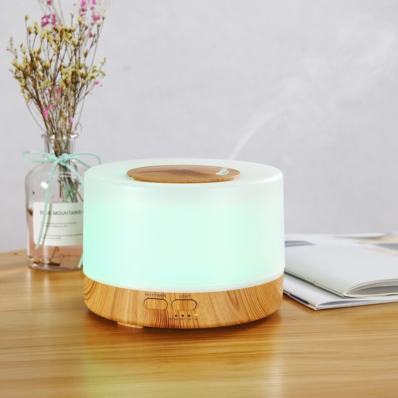 Smart WiFi 500ml Air Humidifier Connect with Tuya/Alexa/Google with 7 ...