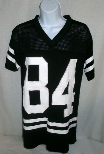Forever 21 Black & White Mesh Small Jersey Number 84 | eBay