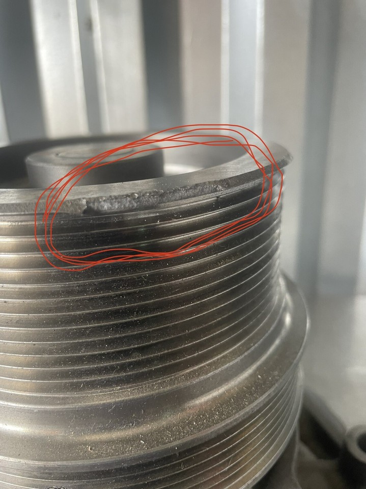 Cummins 4386570 Water Pump 4393471 ISX QSX DAMAGE PULLEY NEW! FREE ...