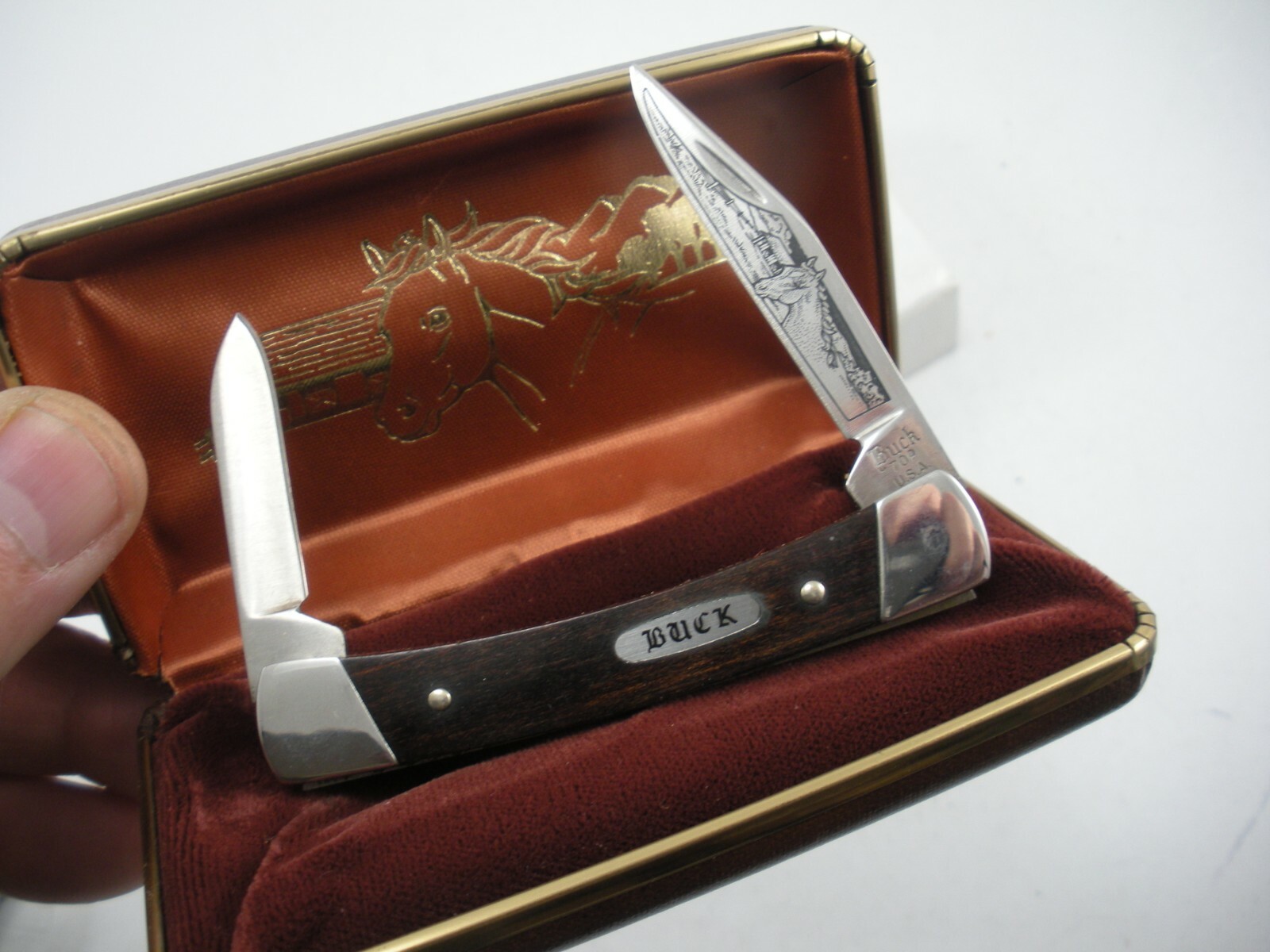 PRE DATE CODE BUCK 709 YEARLING KNIFE IN BOX NEVER USED LIMITED EDITION ...