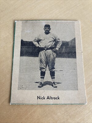 1947 W602 Sports Exchange Mini Nick Altrock - Washington Senators | eBay