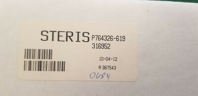 Steris PM Pack Water Manifold PN P764326619 - NOS - OEM List $684 ...