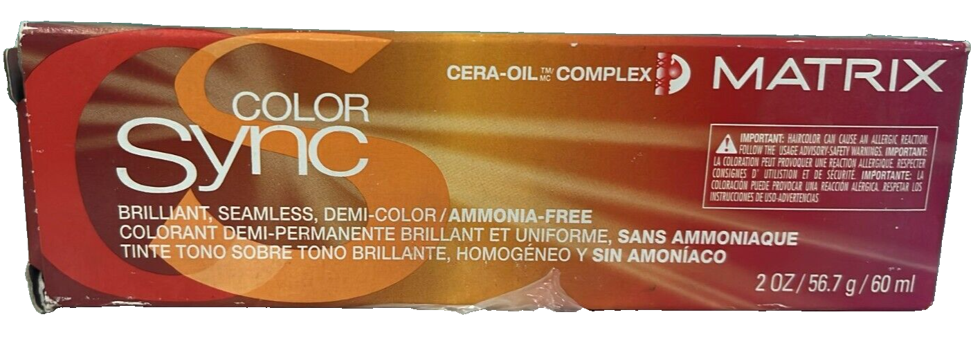 Matrix Color Sync Demi-Color 4BC Brown Copper 2 Oz | eBay