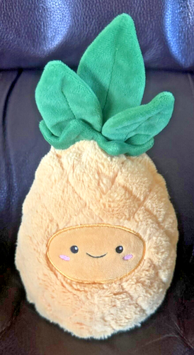 SQUISHABLE COMFORT FOOD HAPPY YELLOW SMILING PINEAPPLE 8" BY SQUISHMALLOW PLUSH | eBay
